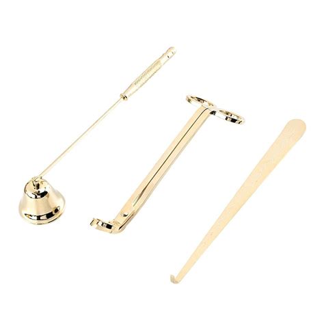 4pcs Set Candle Snuffer Trimmer Hook Tray Dipper C Vicedeal