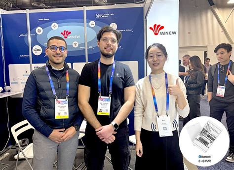 Minewexpo Minew Ces2025 Iot Innovationinaction Smartlabel Minew