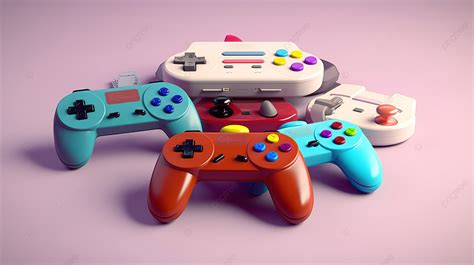 Retro Game Controller Background Images Hd Pictures And Wallpaper For