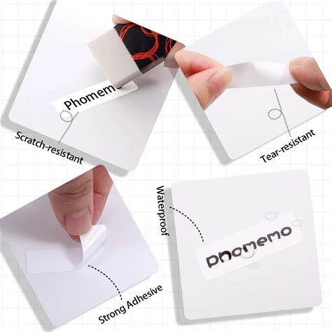 Color Label Paper Stickers Portable Wireless Mini Printer Self