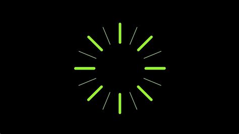 초록색 폭죽 흰색 원형 프레임 애니메이션 Mov 투명배경 Youtube