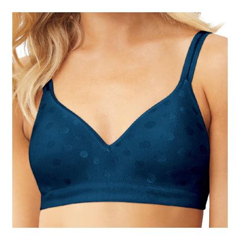 Brasier Hanes Intimates Azul Talla M Walmart