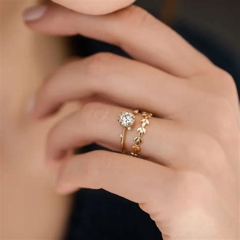 Round Brilliant Bazel Engagement Ring Pixel Diamond