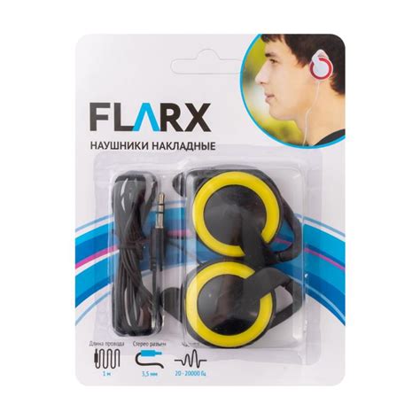 Наушники накладные, FLARX, в ассортименте - купить в интернет-магазине ...