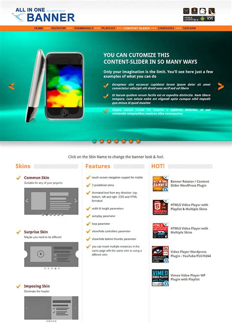 All In One Slider Wordpress Responsive Slider Plugin Inkthemes