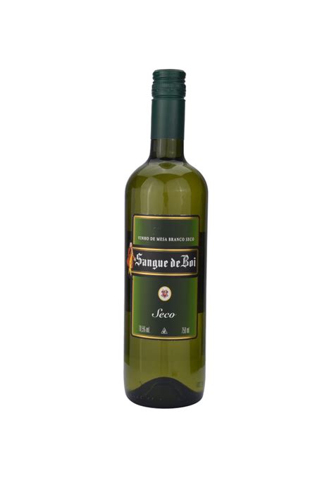 VINHO BRASILEIRO BRANCO SECO SANGUE DE BOI SERRA GAÚCHA GARRAFA 750ML