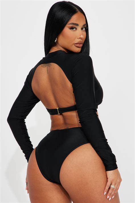 Its A Hot Summer 2 Piece Bikini Black Fashion Nova Swimwear