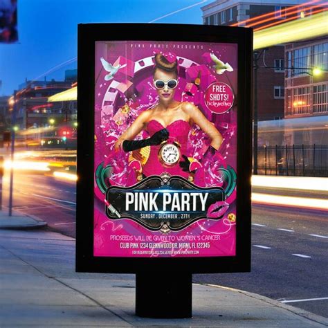Sexy Black Premium Flyer Template Facebook Cover Exclsiveflyer