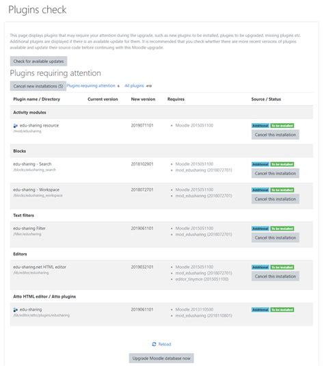 Installing The Edu Sharing Module