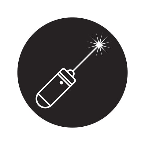 Premium Vector Laser Pointer Icon Vector Illustration Symbol Design