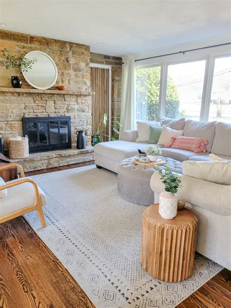 How To Decorate Your Living Room For Spring Spring Decorating Ideas Two Ways Peony Street