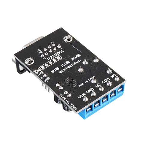 Dc 12v Rs232 Serial Port Delay Relay Switch Module Pc Com Db9 Arm Mcu