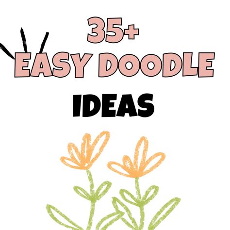 35 Fun And Easy Doodles Anyone Can Draw Smarty Ncrafty