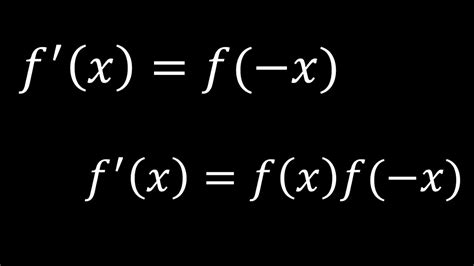 Functional Differential Equations YouTube