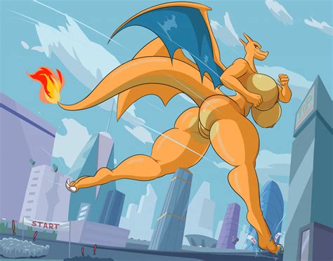 Rule 34 Anthro Biskblizk Breasts Building Chari Gal Charizard City