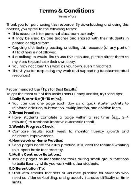 Basic Facts Fluency Practice By Kimberly Machado Tpt