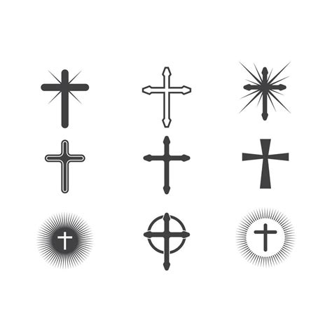 Cross Icon Vector Illustration Design 19608174 Vector Art At Vecteezy