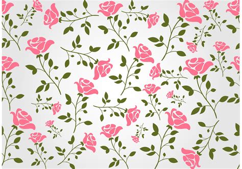 Seamless Floral Vector Background 86703 Vector Art At Vecteezy