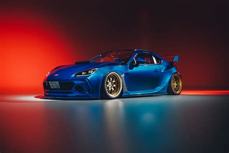 2022 Subaru Brz Gets Sti Makeover Looks Spot On Autoevolution