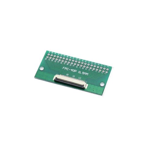 Ffc Fpc 24 Pin Adapter Board 0 5mm To 2 54mm Soldered Connector Roboticsdna