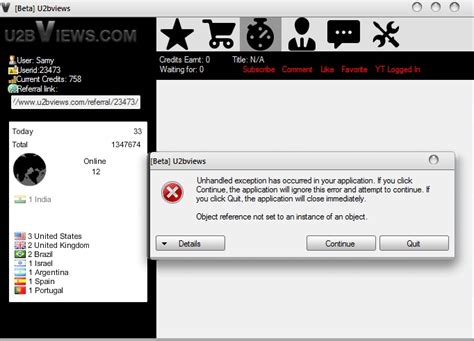 Microsoft Net Framework Unhandled Exception Has Occurred Consumerairing