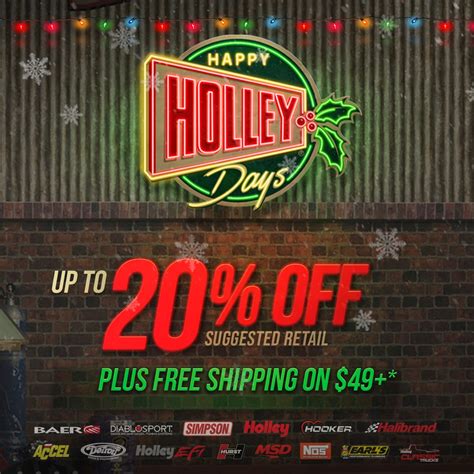 Halibrand Holleys Biggest Sale Of The Year Is Here Save On Thousands Of Products Up To 20