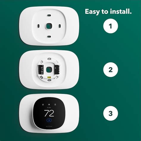 Shop Ecobee Essential Smart Thermostat Ecobee Power Extender Kit Ecobee Trim Kit Bundle At