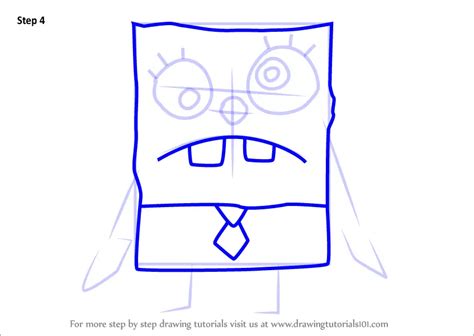 How To Draw Doodlebob From Spongebob Squarepants Spongebob Squarepants