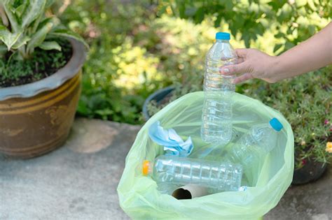 Sampah Botol Plastik Untuk Didaur Ulang Konsep Penggunaan Kembali
