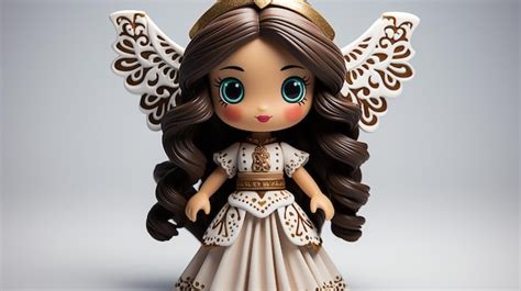 3d Rendered Photo Of Doll Premium Ai Generated Image