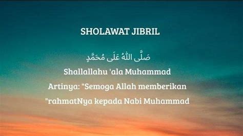 Baca Sholawat Jibril 1000x Sebelum Sholat Maghrib Shalawat Nabi Yang Bisa Lapangkan Rezeki
