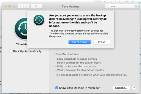 Time Machine Backup Mac Not Enough Space Winpassl