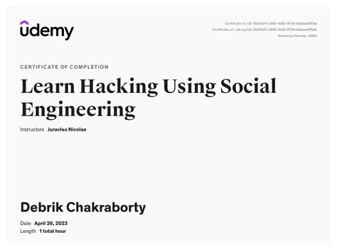 Debrik Chakraborty On Linkedin Udemy Course Completion Certificate