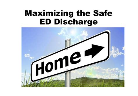 EmDOCs Net Emergency Medicine EducationMaximizing The Safe Discharge EmDOCs Net