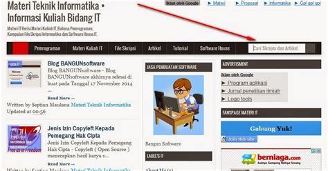 Cara Mencari Skripsi Teknik Informatika Materi Teknik Informatika