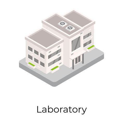 laboratory commercial building 2875512 vector art at vecteezy