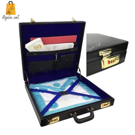 Masonic Briefcase Masonic Regalia Mmwm Mason Apron Hard Case Masonic