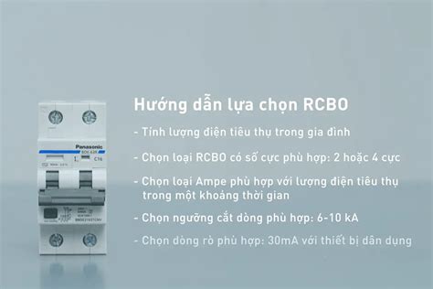 Rcbo Panasonic 20a 2p Bbde22031cnv 30ma 6ka 240vac
