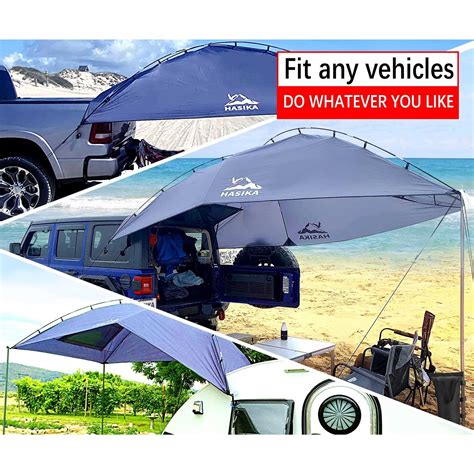 Hasika Versatility Camping Tent For Truck Bedsuv Rving Vantrailer