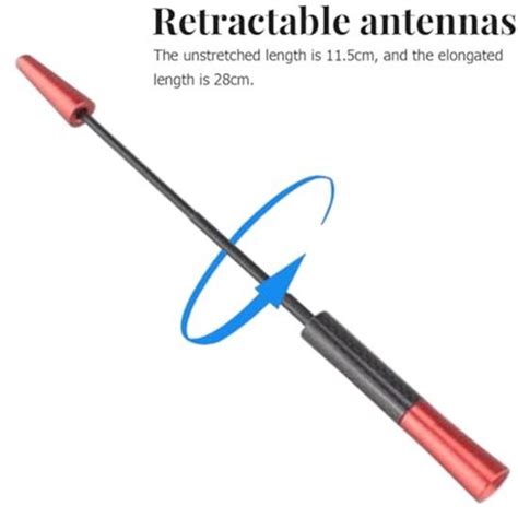 Karzo Intrekbare Autoantenne Van Koolstofvezel Dakantenne Van