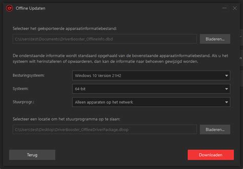 Offline Driver Updater Instructions
