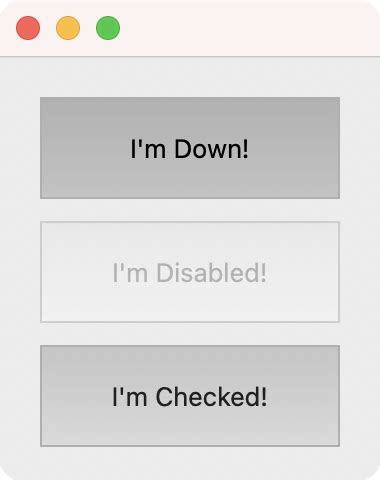 Pyqt Qpushbutton A Universal Button Widget