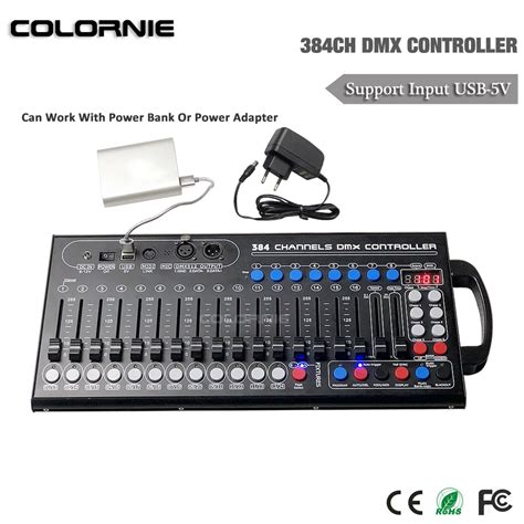 DHL Free Shipping NEW CH Stage Light Controller LED RGB DMX Controller Handheld Stage