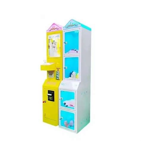 Mini Plush Toy Claw Crane Machine Small Doll Claw Game Machine With Bill Acceptor Prize Locker