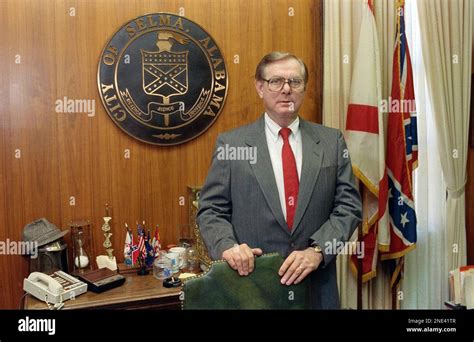 Mayor Joseph Smitherman In His Office In Selma Ala In November 1990