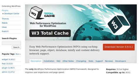 فعالسازی کش وردپرس و افزایش سرعت سایت با افزونه W3 Total Cache بخش