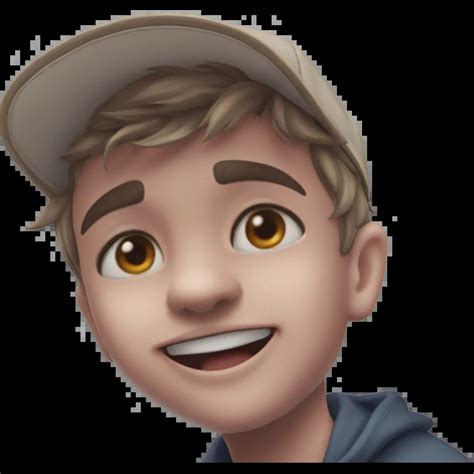 Sharp Teeth Smile Portrait Hat Emoji Ai Emoji Generator