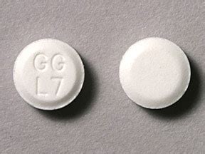 Pill Finder GG L7 White Round Medicine