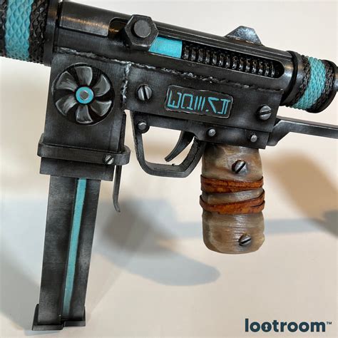 Rust Submachine Gun Smg Alien Relic Skin Lifesize Gamer T