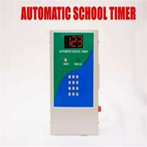 Metal Automatic School Bell Timer Clock At Rs 3000 In Hyderabad Id 26312415197